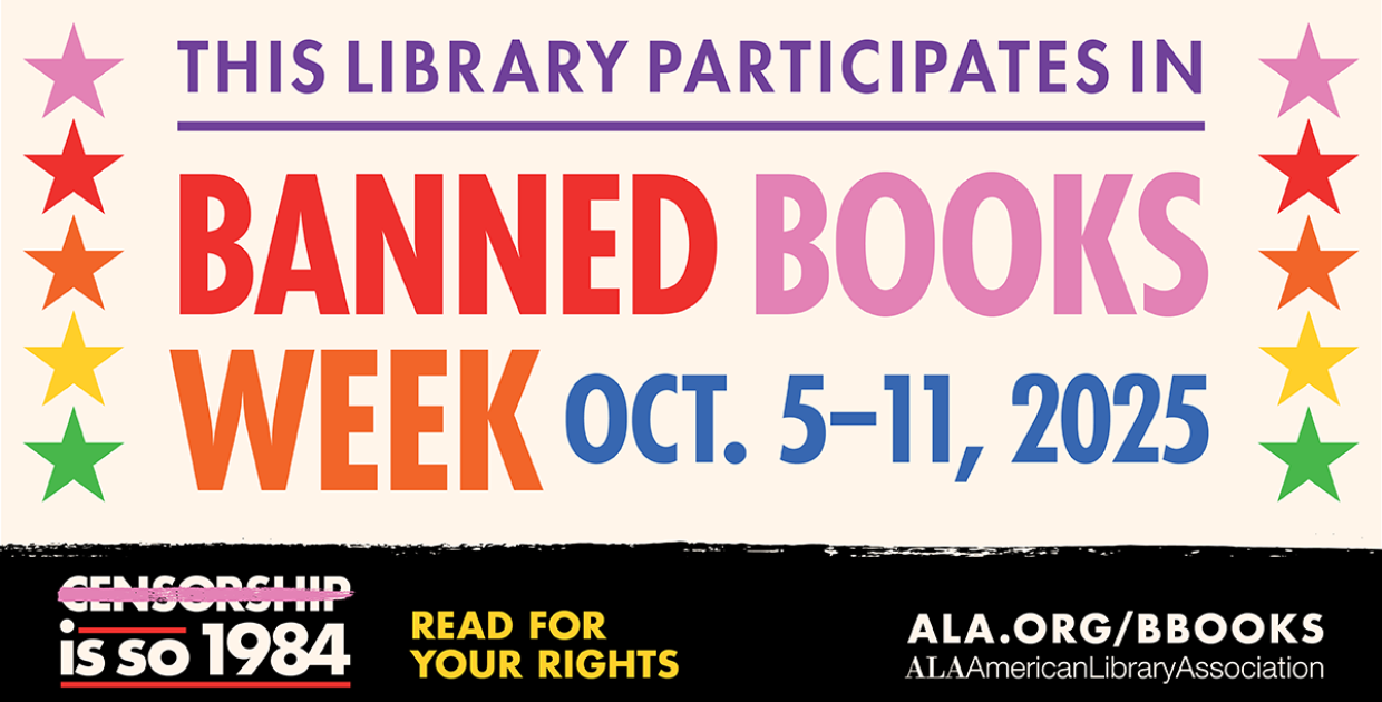 Celebrate Banned Books Week October 5th - 11th | Ocean County Library